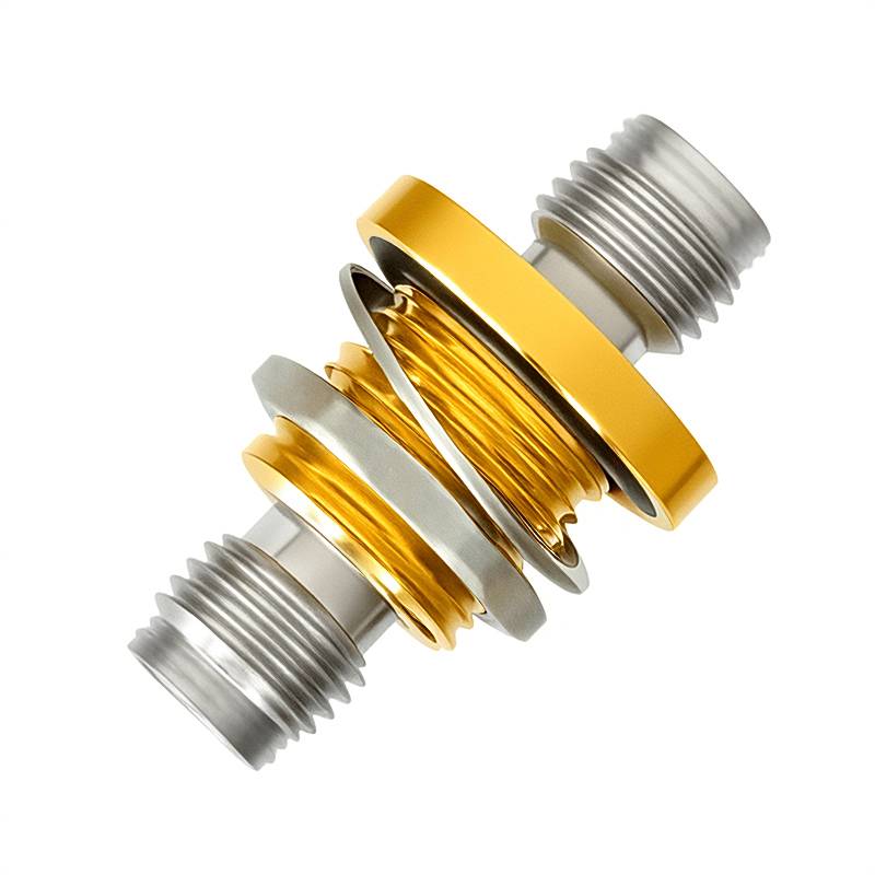 1.85mm Female to 1.85mm Female Hermetically Sealed Bulkhead Mount Adap ...