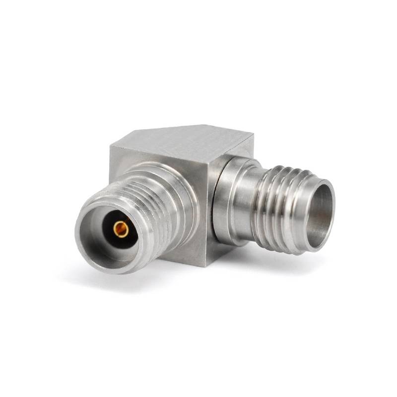 2.92mm Female to 2.92mm Female Right Angle Precision Adapter | DC-40GH – Flexi RF Inc