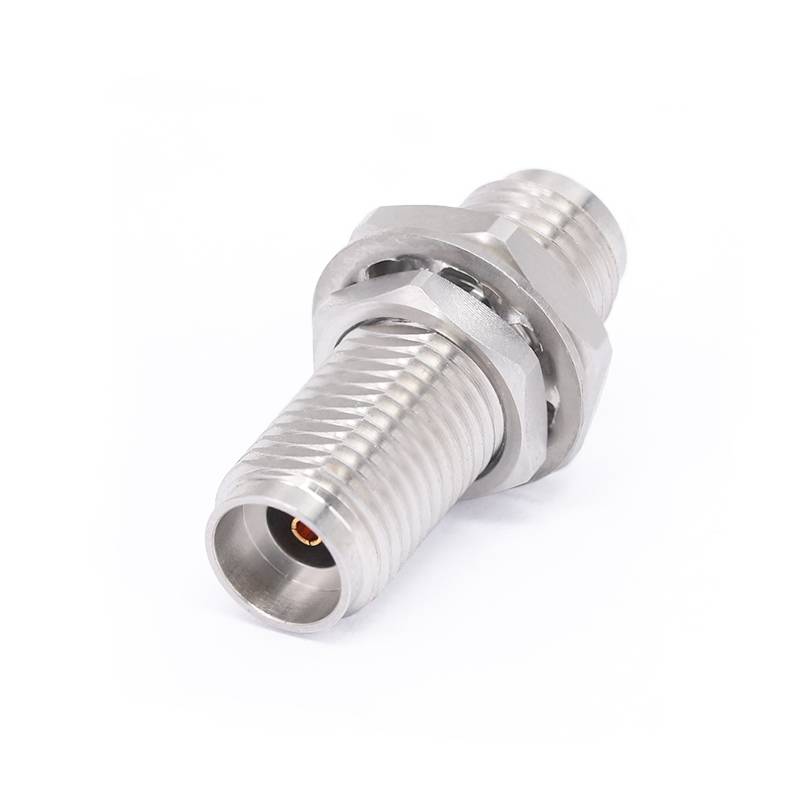 2.92mm Female to 2.92mm Female Bulkhead Straight Precision Adapter | D – Flexi RF Inc
