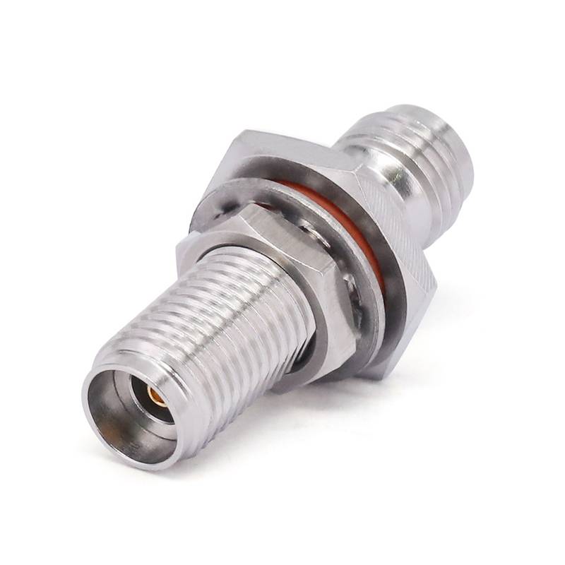 2.92mm Female to 2.92mm Female Bulkhead Straight Precision Adapter | D – Flexi RF Inc
