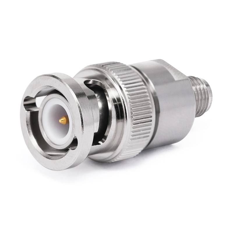 BNC Male to SMA Female Straight Precision Adapter | DC-18GHz – Flexi RF Inc