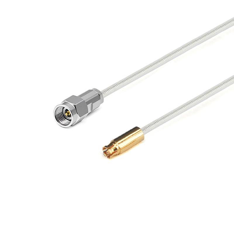 2.92mm Male to G3PO(SMPS) Female Cable Assembly | .047" Series Semi-Fl ...