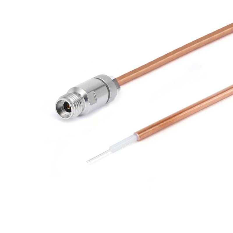 2.92mm Female to Trimmed Lead Cable Assembly | .086" Semi-Rigid GUT-08 ...