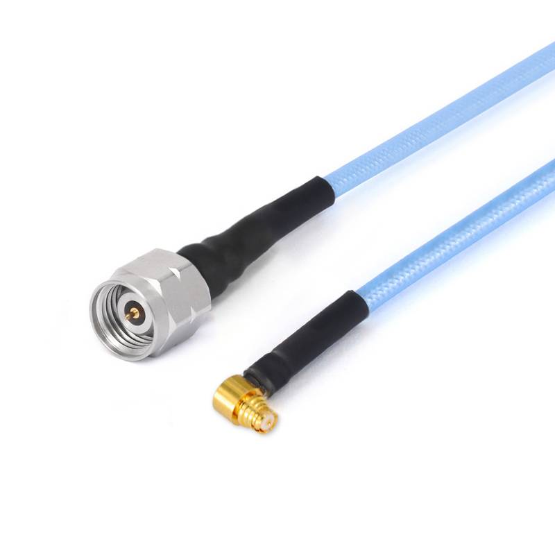 2.4mm Male to GPO(SMP) Right Angle Female Cable Assembly | 086" Semi-F ...