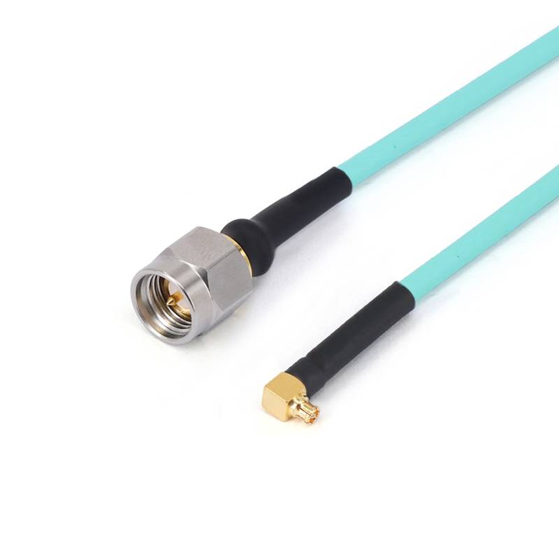 SMA Male to GPPO(Mini-SMP) Right Angle Female Cable Assembly | RG-405S ...