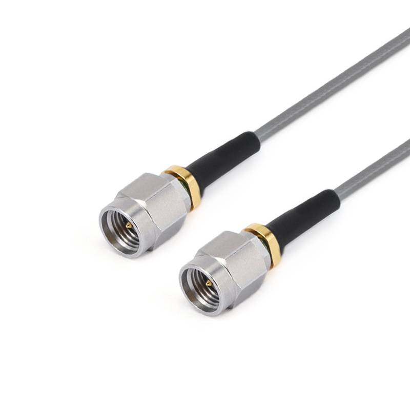 2.92mm Male to 2.92mm Male Cable Assembly | 3506 Series Low Loss Phase – Flexi RF Inc
