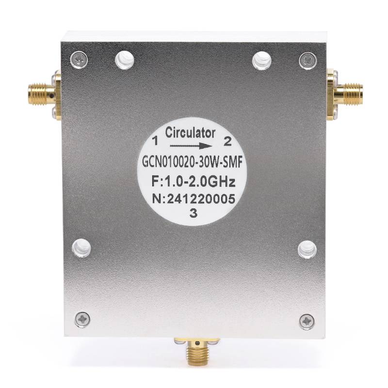 Circulator with 15dB Isolation from 1GHz to 2GHz | 30 Watts with SMA F ...