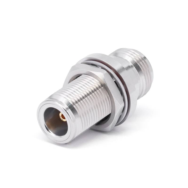 N Female to N Female Bulkhead Straight Adapter | DC-18GHz – Flexi RF Inc