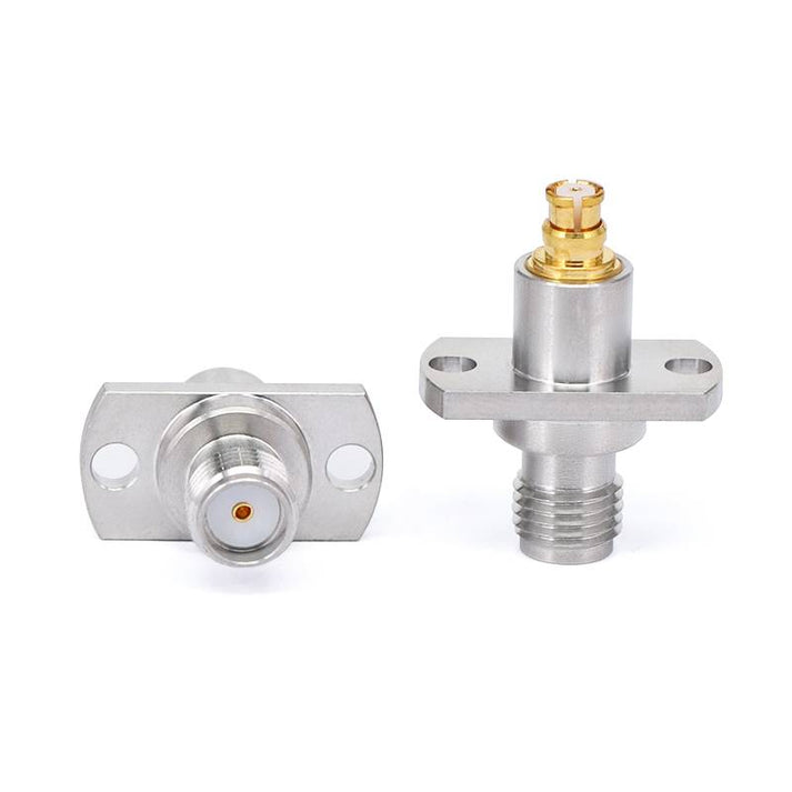 SMA Female to GPO (SMP) Female Adapter with 2 Hole Flange, DC - 18GHz ...