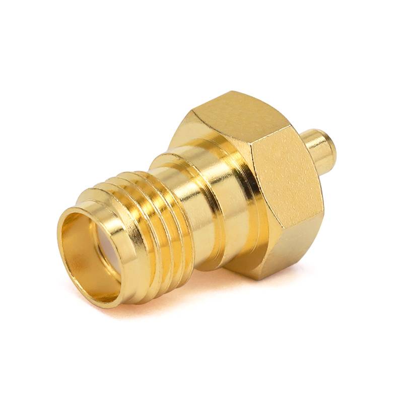 SMA Female to MMCX Male Straight Adapter | DC-6GHz – Flexi RF Inc