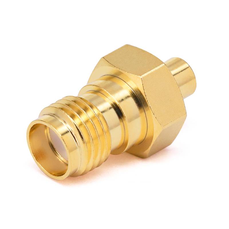 SMA Female to MMCX Female Straight Adapter | DC-6GHz – Flexi RF Inc