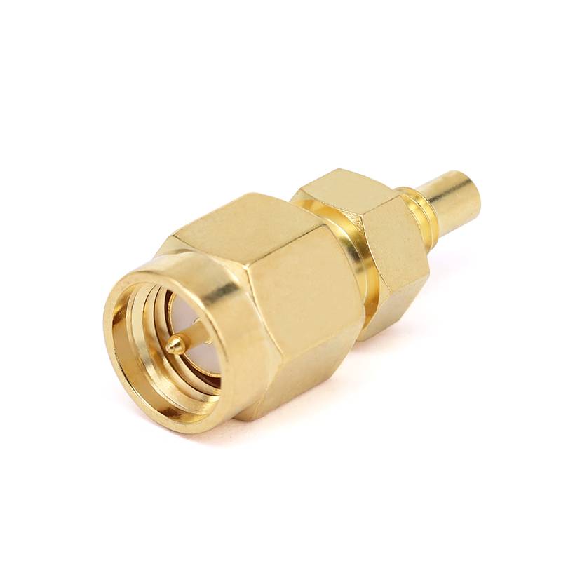 SMA Male to SSMC Male Straight Adapter | DC-6GHz – Flexi RF Inc