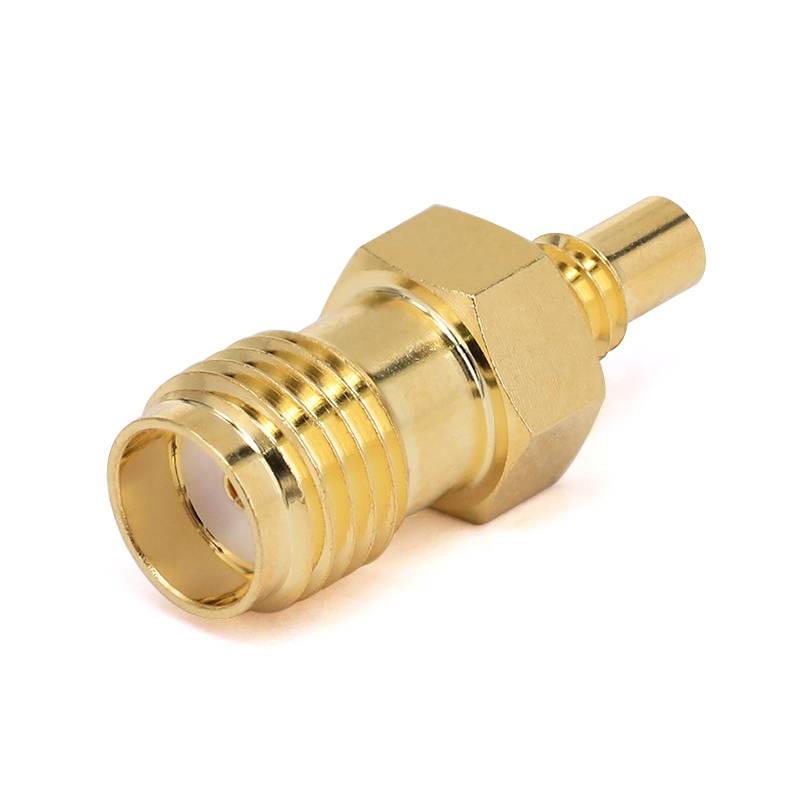 SMA Female to SSMC Male Straight Adapter | DC-6GHz – Flexi RF Inc